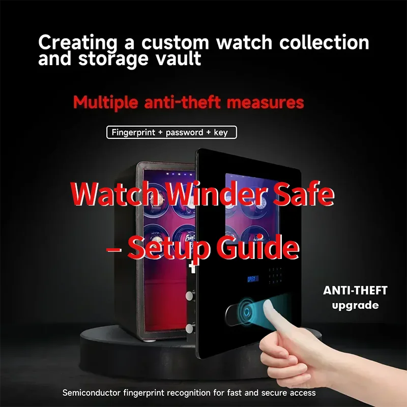 The Ultimate Guide to Setting Up Your Watch Winder Safe 2.8 – Driklux